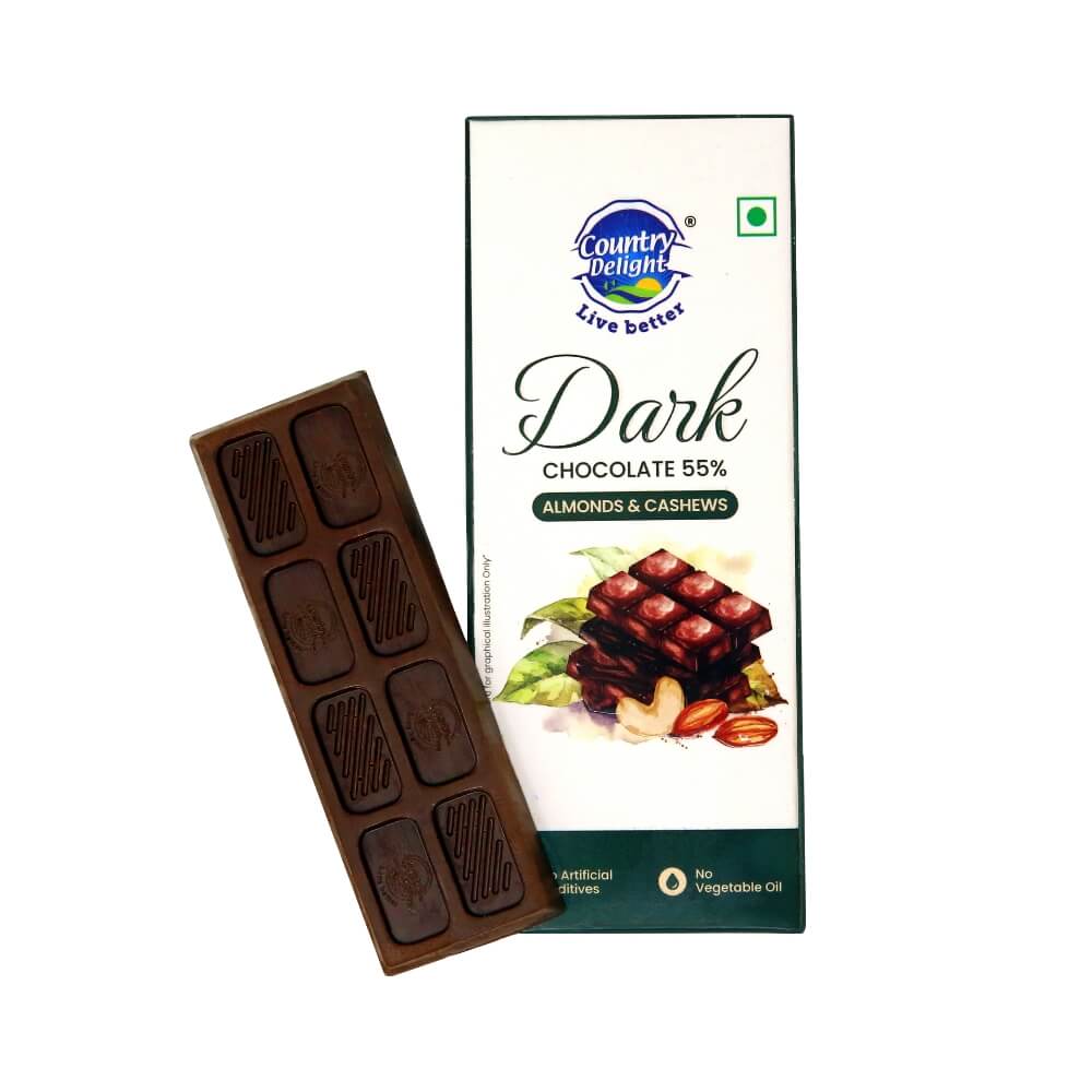 Dark Chocolate 55% With Nuts
